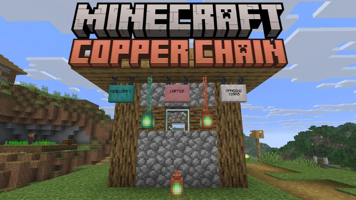 How to Make Copper Chain in Minecraft (Crafting Guide)