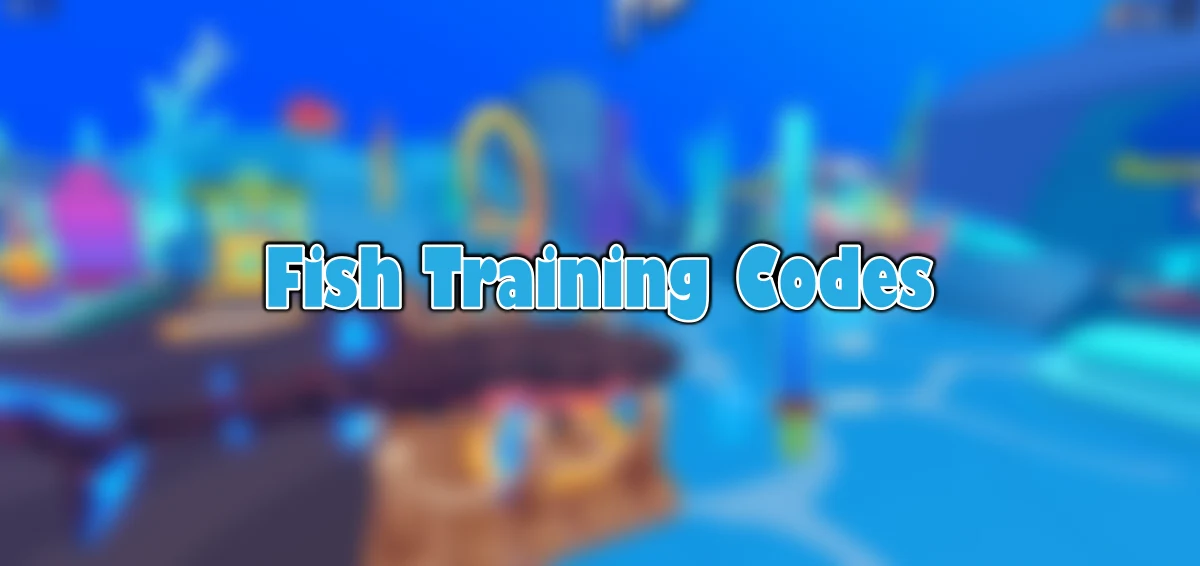 Roblox Fish Training Codes (October 2025) – Free Potions