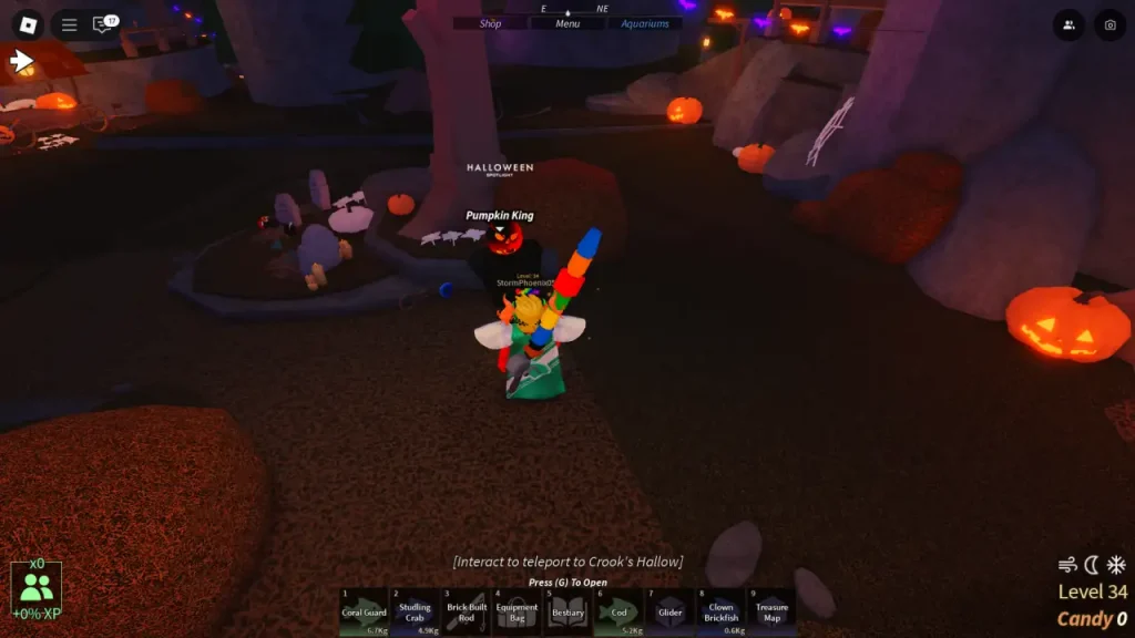Fisch Pumpkin King Quest Guide (October 2025)