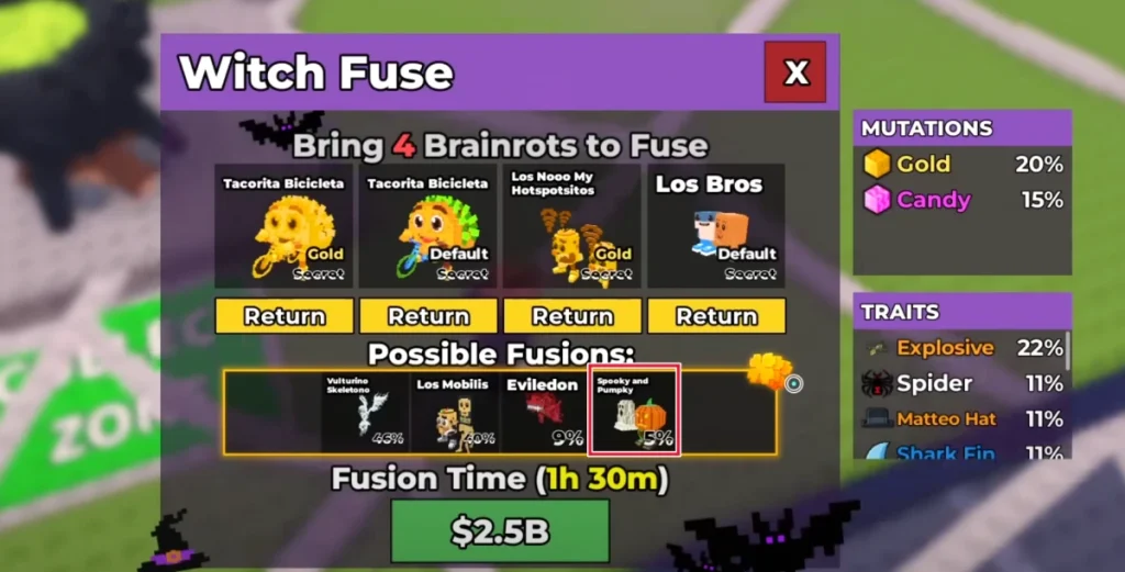 How to Get Spooky and Pumpky in Steal a Brainrot