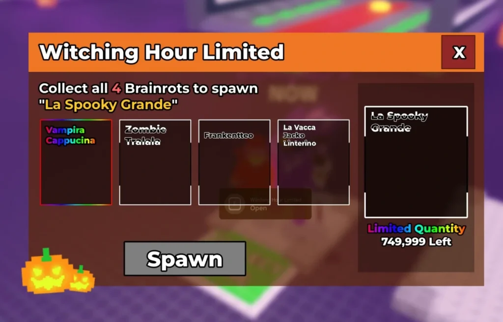 How to Get La Spooky Grande in Steal a Brainrot – 2025