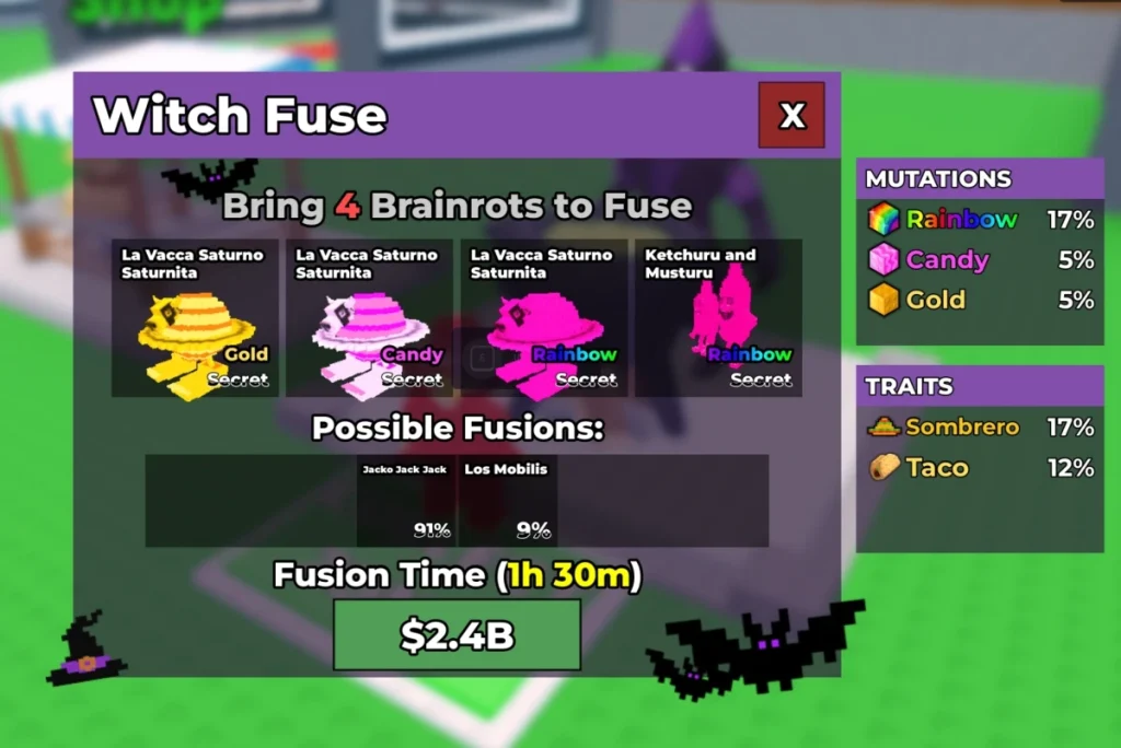 How to Use Witch Fuse in Steal a Brainrot – 2025 Guide