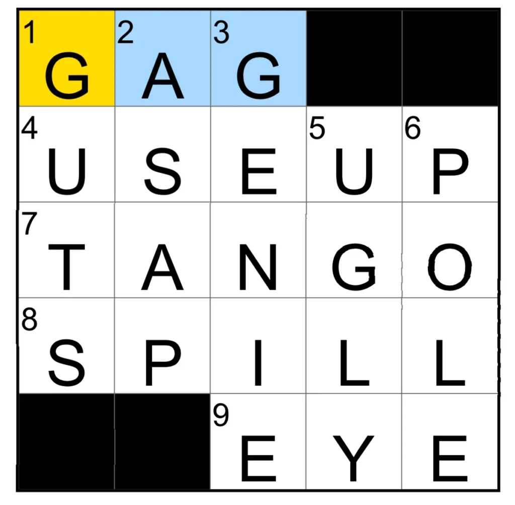 NYT Mini Crossword Answers for Sunday, Oct. 19, 2025