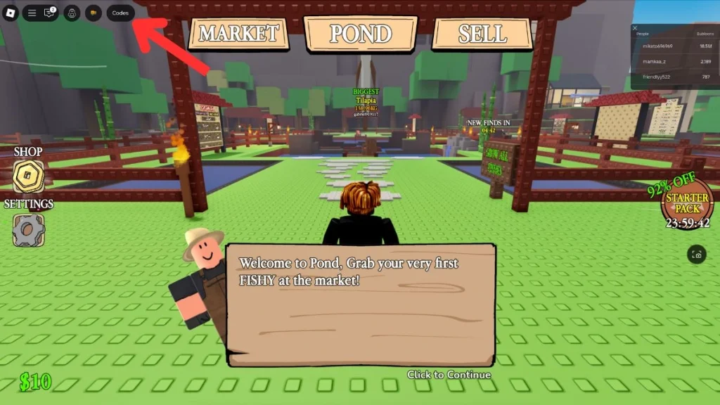 Roblox Own a Fishpond Codes (October 2025)