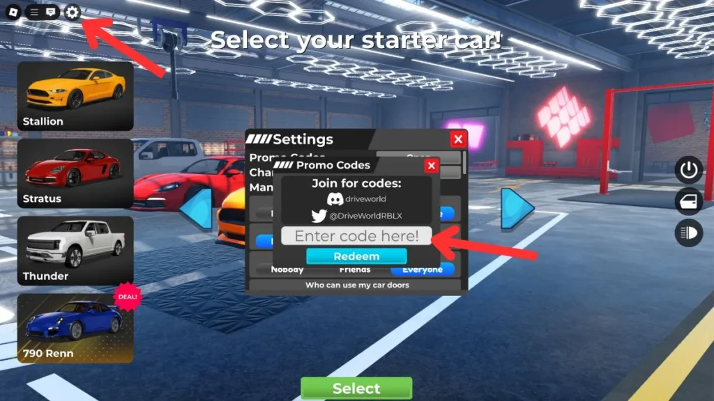 Roblox Drive World Codes (November 2025) – Redeem Rewards