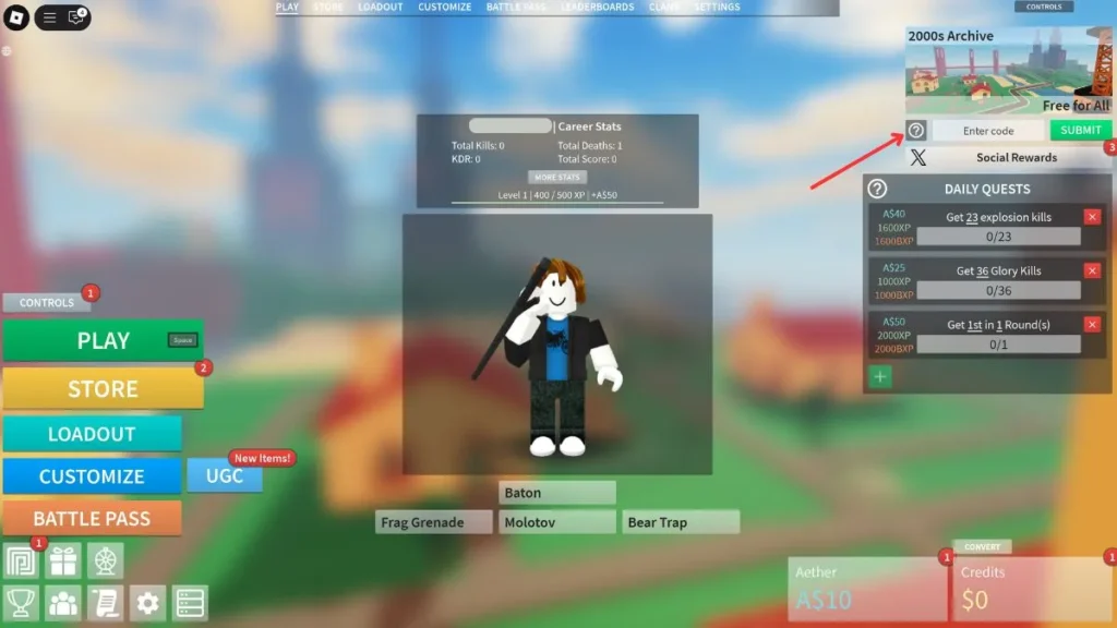 Roblox Combat Warriors Codes (November 2025)