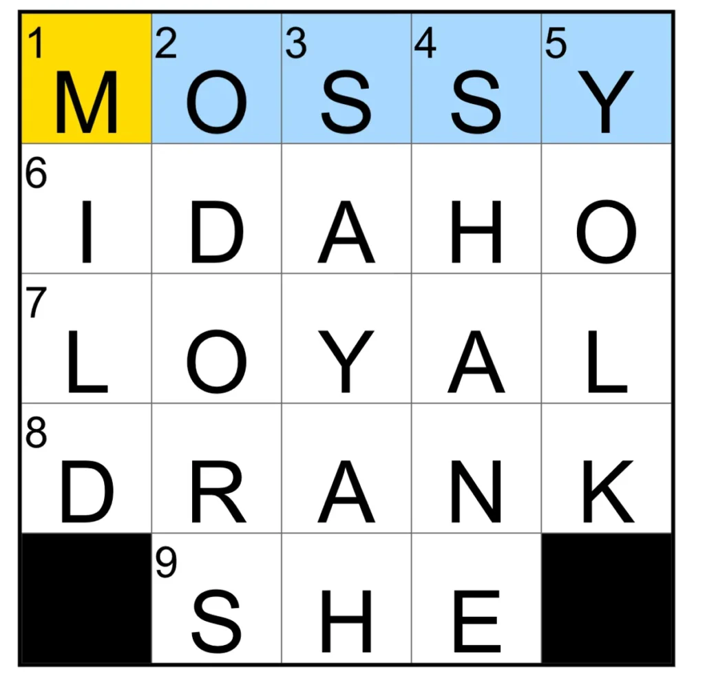 Today's NYT Mini Crossword Answers for Friday, Dec. 26